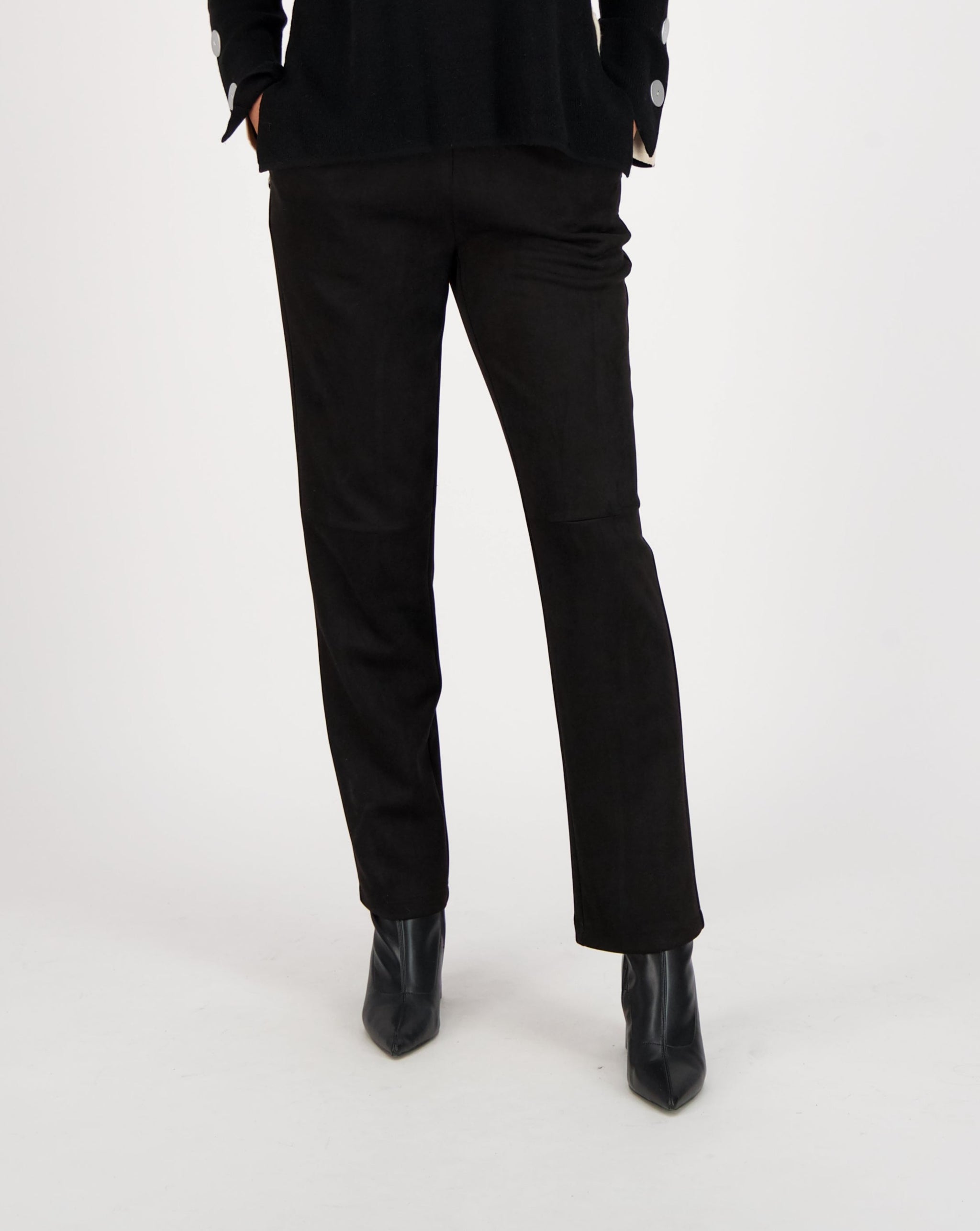 Suede Straight Leg Pant – Inspired Style Group